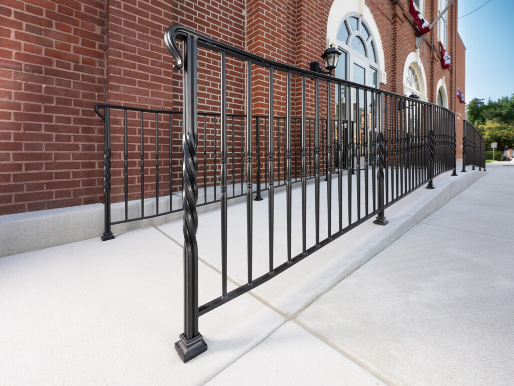 Architectural Exterior Railing Components | Project Feature